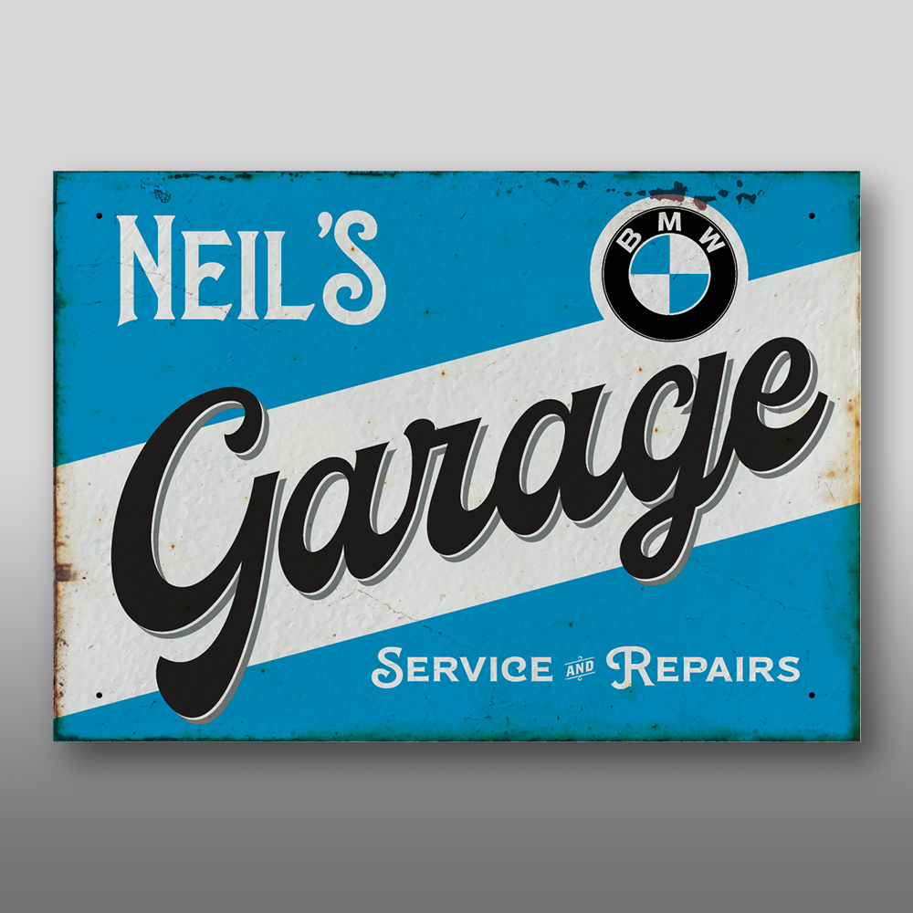 BMW – Vintage Sign – Made By Russ